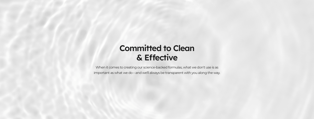 Our Formulations – Clearly Basics